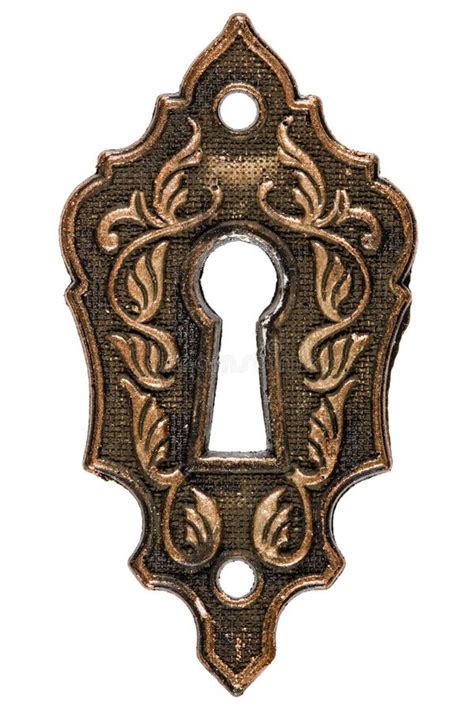 The Keyhole Decorative Design Element Isolated On White Background