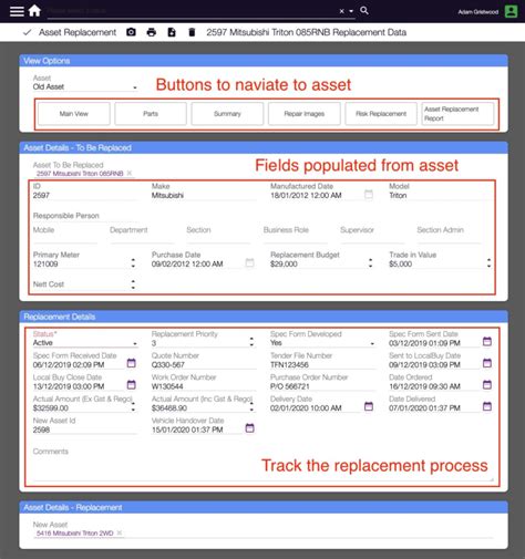 How Can I Manage Asset Replacement Formbird