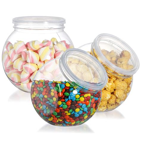 Plastic Candy Jars