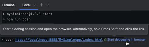 Debug Javascript In Chrome Intellij Idea Documentation