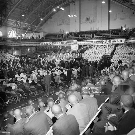 Chicagoil General View Of The Black Muslims National Convention