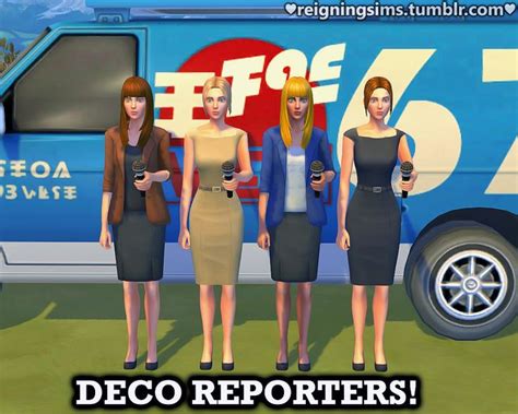 REPORTER DECO SIMS 400 Follower Gift