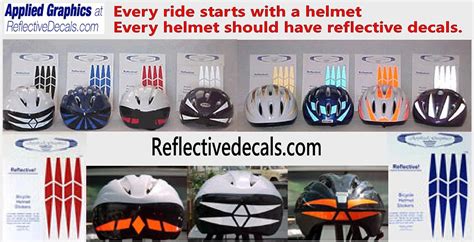 Reflective Motorcycle Helmet Stickers Decals Reviewmotors Co