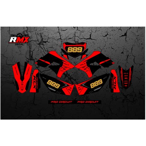 Jual DECAL KLX 150 S L FULLBODY 001 DEKAL STIKER D TRACKER DTRACKER