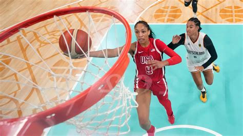 Full Aja Wilson Highlights From Us Win Vs Nigeria Nbc Olympics