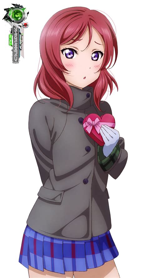Love Livenishikino Maki Mega Kawaiii Valentine Hd Render Ors Anime
