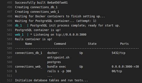 Waiting Until Docker Containers Are Initialized