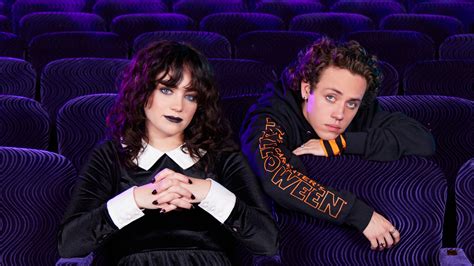 Mary Mouser And Ethan Cutosky Celebrate Halloween Forever For Hot Topic