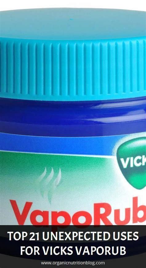 10 Unlikely Uses For Vicks Vaporub That Will Solve Your Biggest