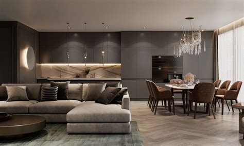 Дизайн интерьера загородного дома в поселке Репино в современном стиле 300 кв м