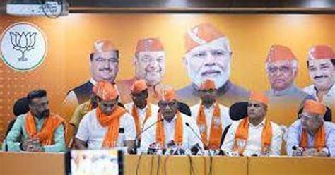 Congress Mla Bhagwan Barad Quits Joins Bjp Ahead Of Guj Assembly Polls
