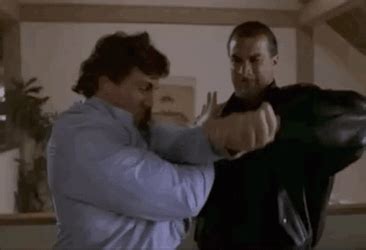 Muscular Steven Seagal Breaking Bones GIF GIFDB Com