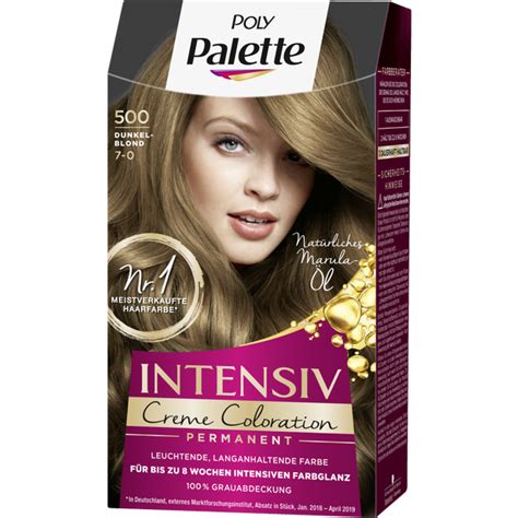Poly Palette Intensiv Creme Coloration 500 Dunkelblond Online Kaufen