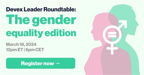 The Gender Equality Edition Devex