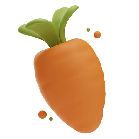 Thanksgiving Object Carrot 3d Illustration 12916555 Png