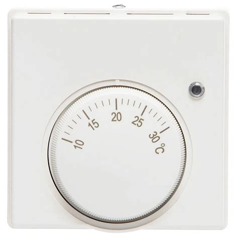 Tower Room Thermostat Combi Boiler Wired Neon Indicator Control Switch Dial Sttrsl