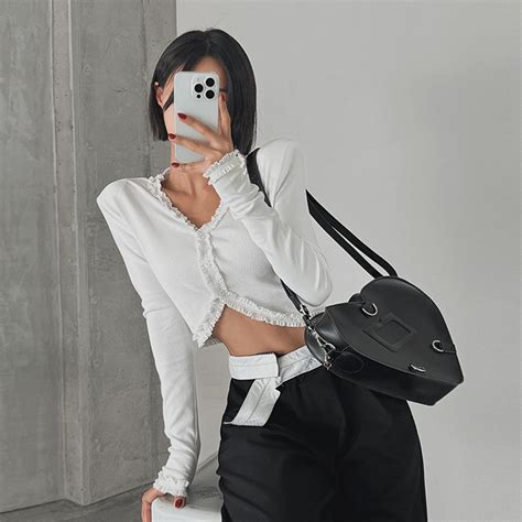 패드프릴가디건 Cd 에이블리