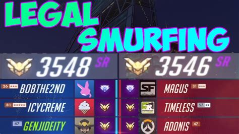 Legal Smurfing In Overwatch Youtube