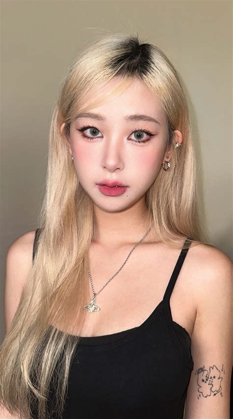 Karina仿妝不仿人 面部硬性條件差距太大