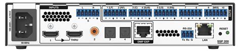 Ssp 200 Dsp Expansion And Software Extron