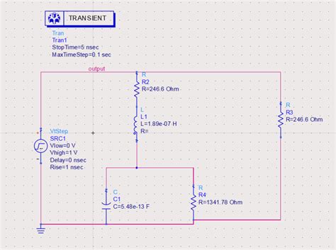 Why The Transient Simulation Of A Circuit Doesnt Run Researchgate