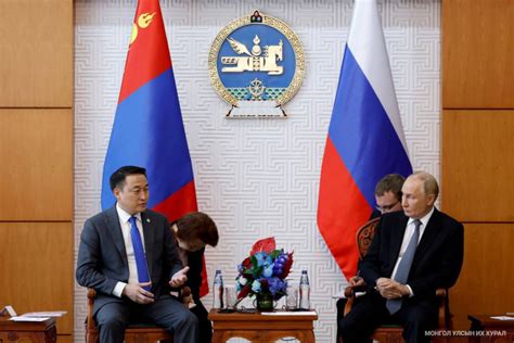Владимир Путин Монголия является дружественной страной и союзником