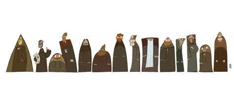 Secret Of Kells Kells Monks The Secret Of Kells Character Design