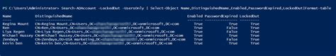 Find Account Locked Out Users In Active Directory