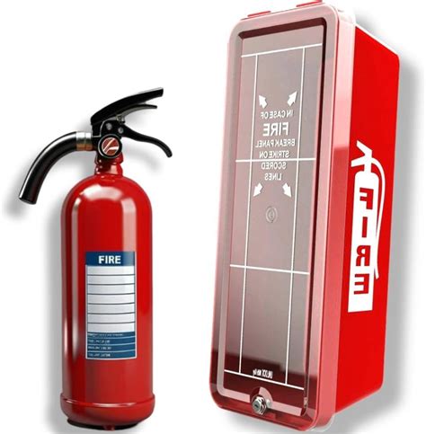 Isop Fire Extinguisher Plastic Box Large Isop Uk