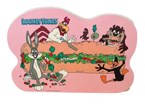 Looney Tunes Placemat Vtg Cartoon Place Mat 17X12 Bugs Bunny Etsy