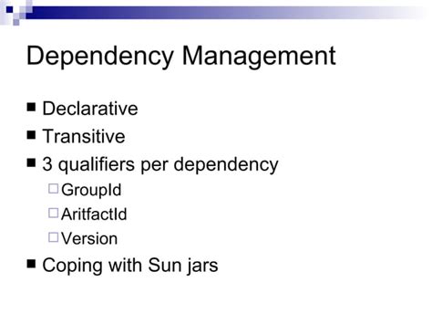 Maven Introduction PPT