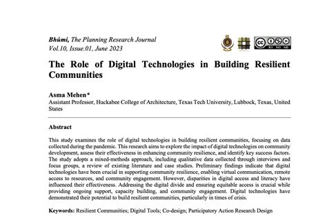 Research Feature The Role Of Digital Technologies In Building