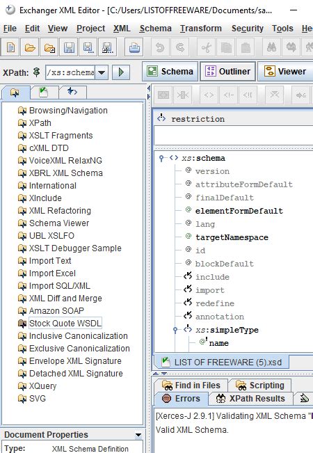 8 best free xsd viewer software for windows