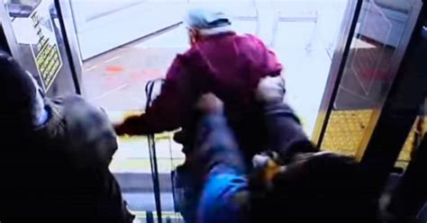 Video Released Of Man Shoved Off Bus In Vegas Murder Case National