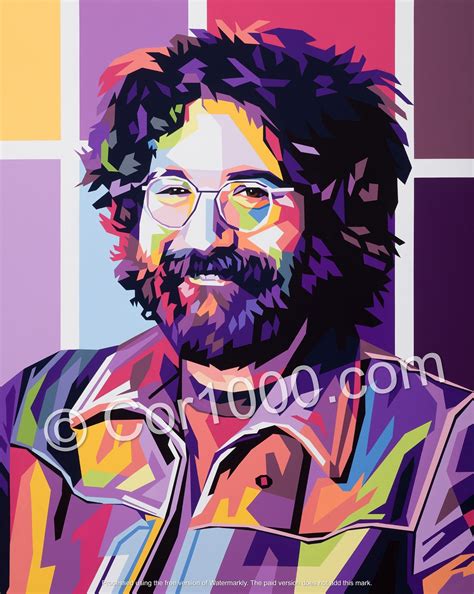 Jerry Garcia Cor Beattie Pop Art