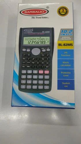 Scientific Calculator Fx82ms Model Namenumber Bl 82ms At Best Price In Chennai