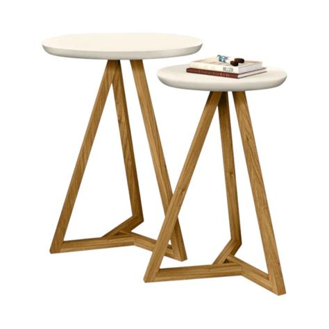 Mesa Lateral Classic Off Whitenature