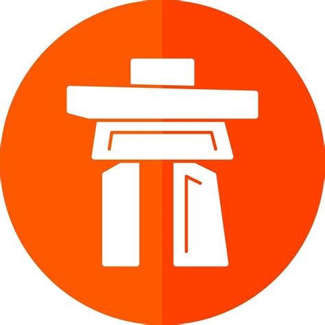 Inukshuk Vector Icon Design 27217558 Vector Art At Vecteezy