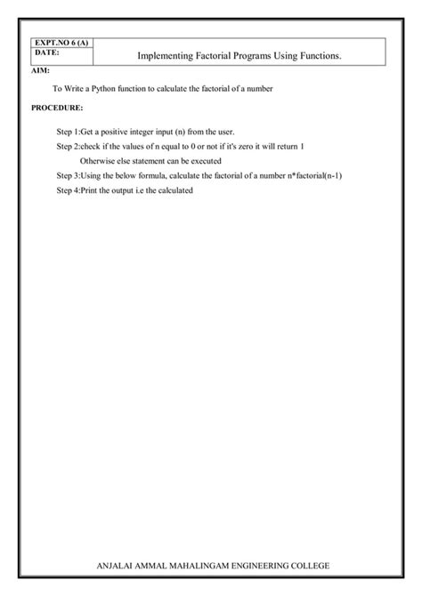 Ge Problem Solving And Python Programming Laboratory Pdf
