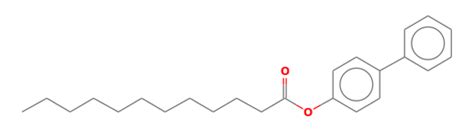 Dodecanoic Acid 4 Biphenyl Ester
