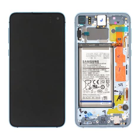 Samsung Galaxy S10e Display Batterij Prism Blueblauw Gh82 18843c