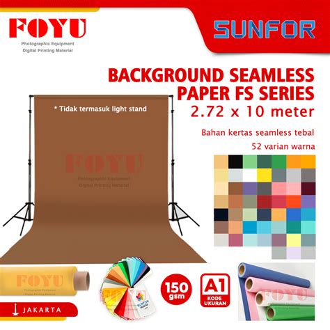 Jual Sunfor Tanpa Peti Background Backdrop Layar Studio Foto Video