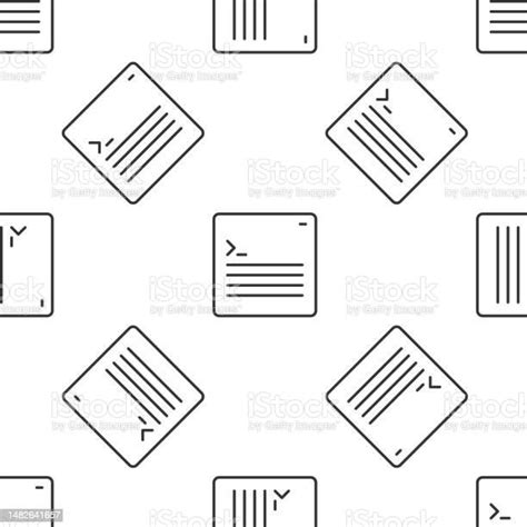Ilustración De Software De Línea Gris Icono De Código De Programación