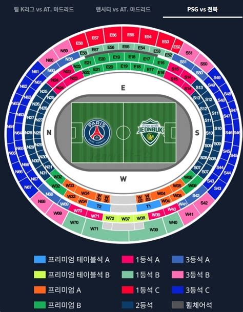Psg 파리생제르맹 Vs 전북현대 티켓 예매하기 Jennie 하우스