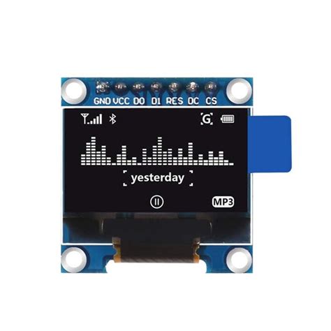 0 96 inch oled display module spi i2c iic 128×64 7 pin blue at ₹ 213 00 lucknow id 2851096295330