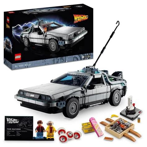 LEGO La machine à remonter le temps de Retour vers le futur pas cher Jouets Cdiscount