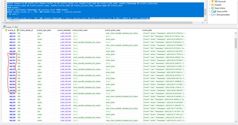 Tracker Database Query Statement Problems · Issue 6673 · Rasahqrasa