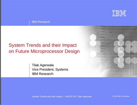 Pdf System Trends And Their Impact On Future Microprocessor Design Dokumen Tips