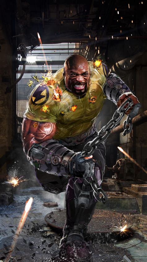 Luke Cage Wip By Uncannyknack On Deviantart