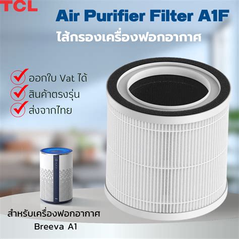 ไส้กรองเครื่องฟอกอากาศ Tcl Breeva A1 ไส้กรอง Air Purifier Filter Hepa